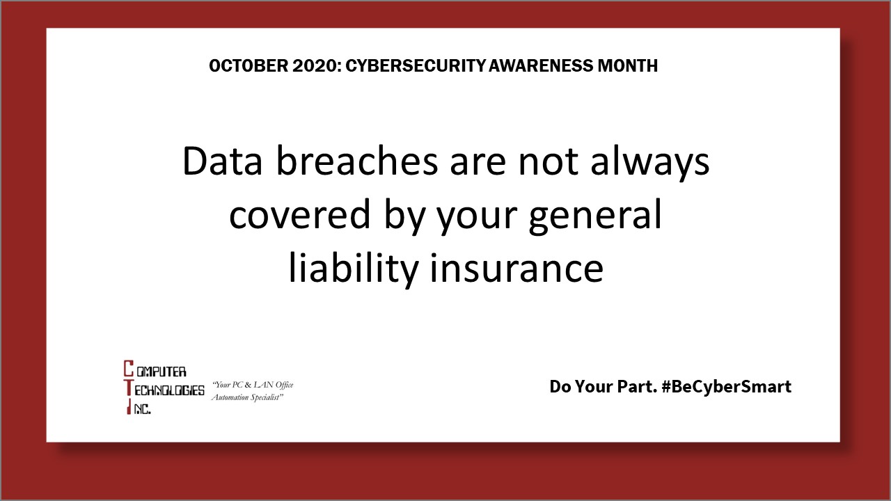 Cybersecurity Awareness Month: Data Breach | Computer Technologies