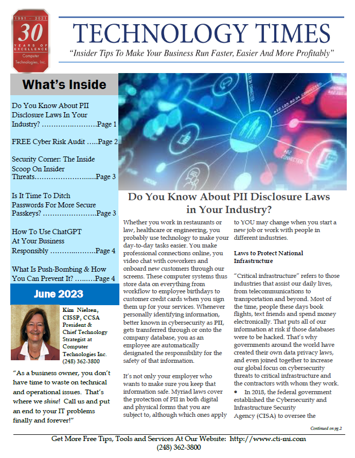 Technology Times Newsletter Library | Computer Technologies