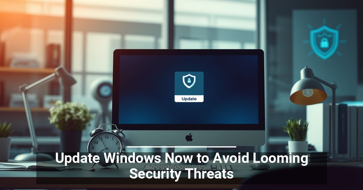 Update Windows Now to Avoid Looming Security Threats | Computer ...