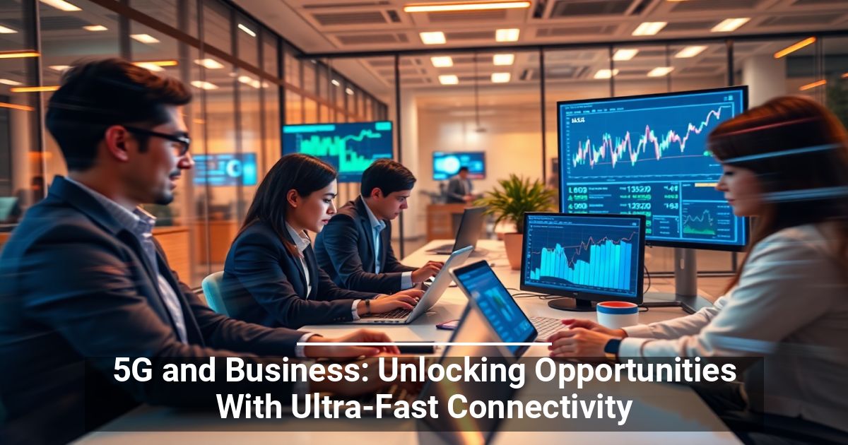 5G and Business: Unlocking Opportunities With Ultra-Fast Connectivity ...