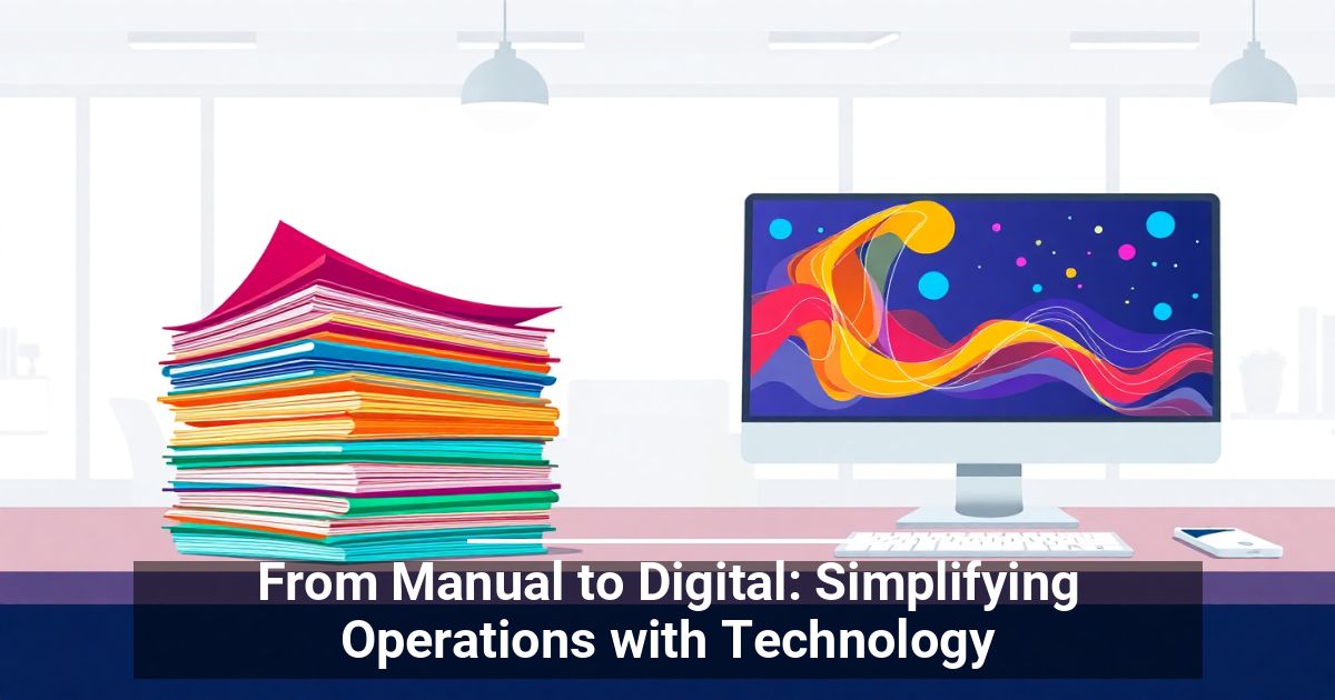 From Manual to Digital: Simplifying Operations with Technology ...