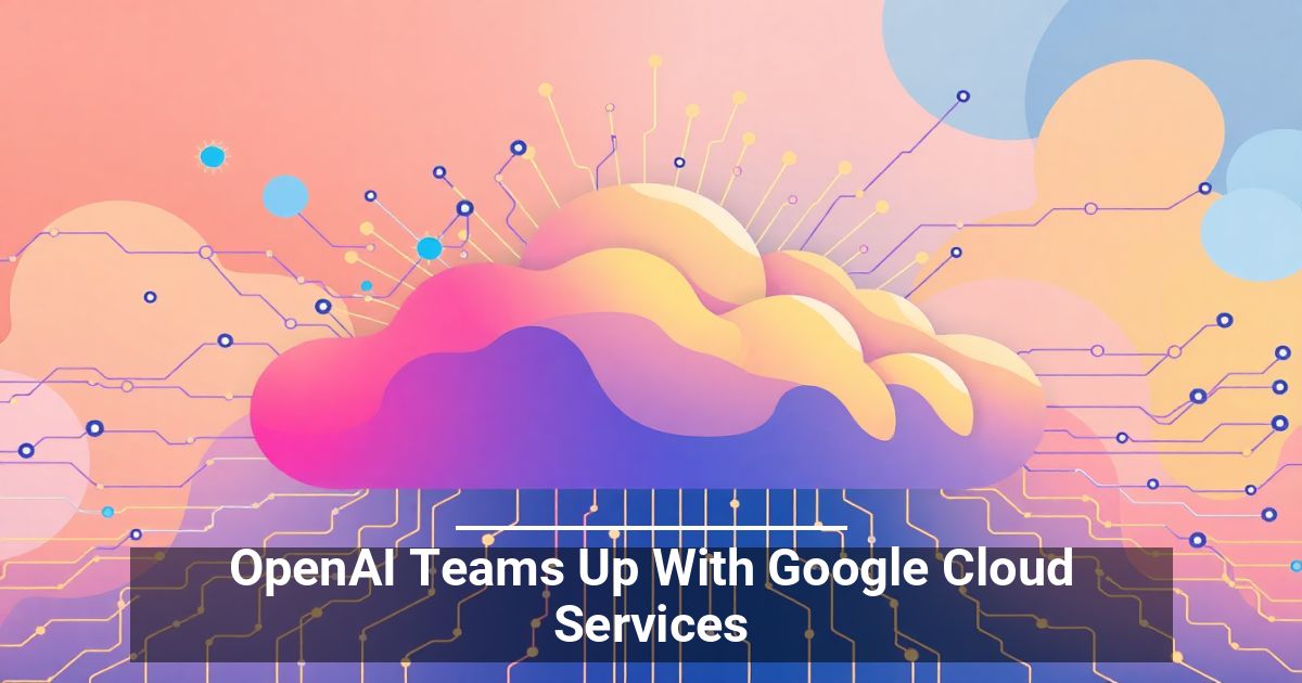 OpenAI Teams Up With Google Cloud Services | Computer Technologies